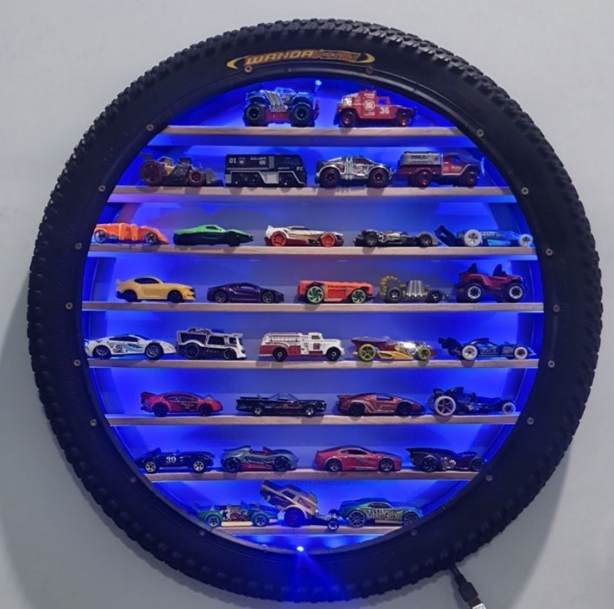 Rak kereta mainan / Display car rack / Hotwheels car rack / Hot wheels ...