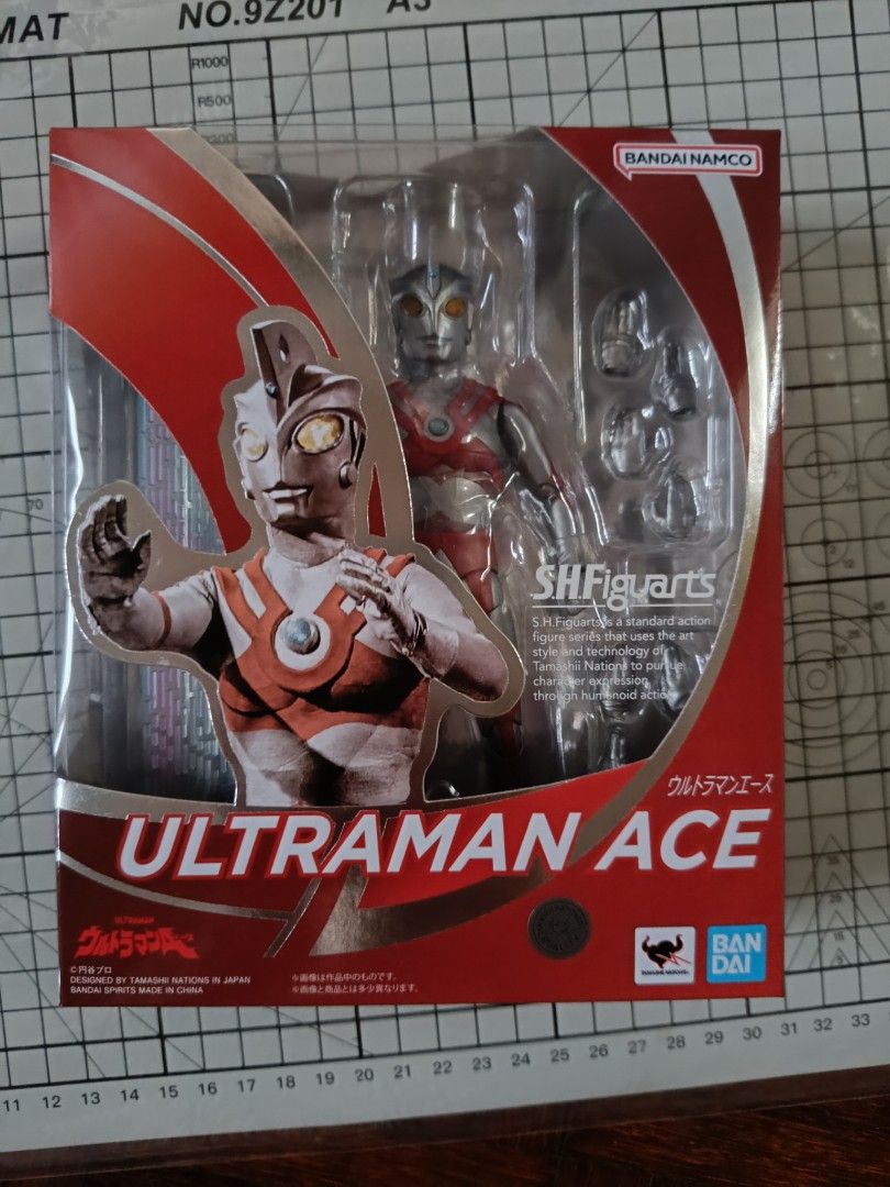 (Ready Stock) SHF S.H.Figuarts Ultraman Ace, Hobbies & Toys, Toys ...