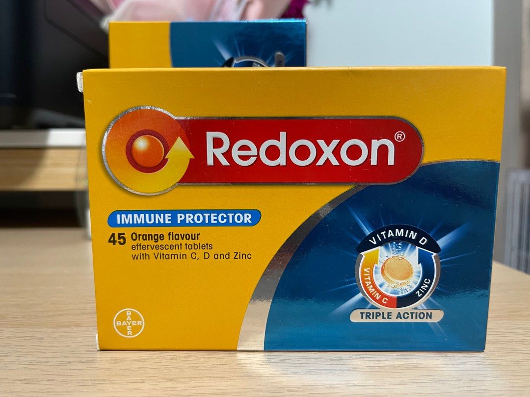 Redoxon Triple Action, Health & Nutrition, Health Supplements, Vitamins ...