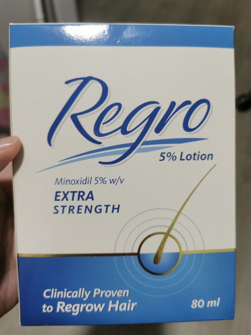 Regro Minoxidil 5% Hair Growth Spray, Beauty & Personal Care, Hair on ...