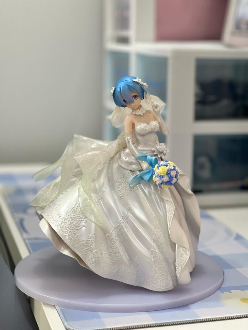 Re:Zero -Starting Life in Another World- Rem: Wedding Dress 1/7 Scale ...