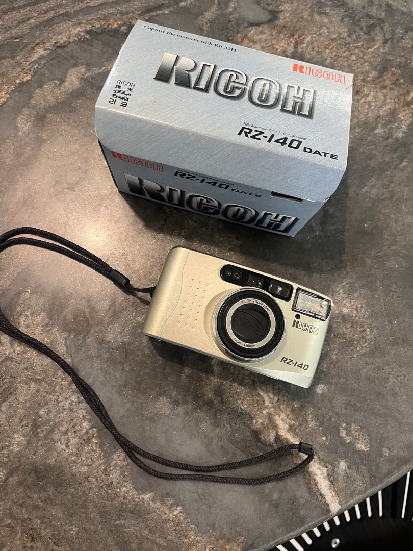 RICOH RZ140 date, Photography, Cameras on Carousell