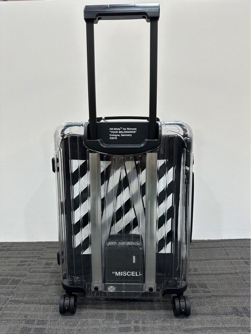 Rimowa Off White Luggage, Hobbies & Toys, Travel, Luggage on Carousell