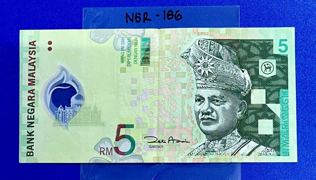 🟦RM5 🟥Replacement Note 🟥Prefix ZA0030657 🟥2 zeros 🟦11th Series 2000-2012 🟦signed by ZETI 🆔N5R ...