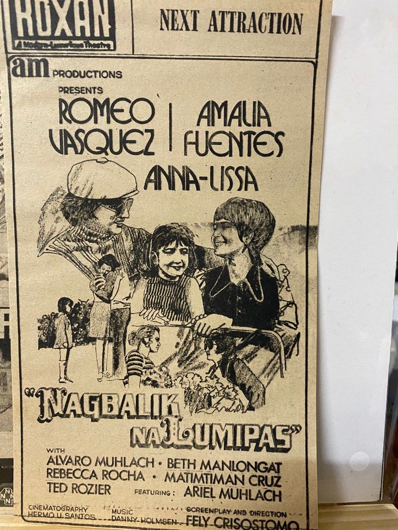 ROMEO VASQUEZ / Amalia Fuentes / Anna-Lissa - NAGBALIK NA LUMIPAS ...