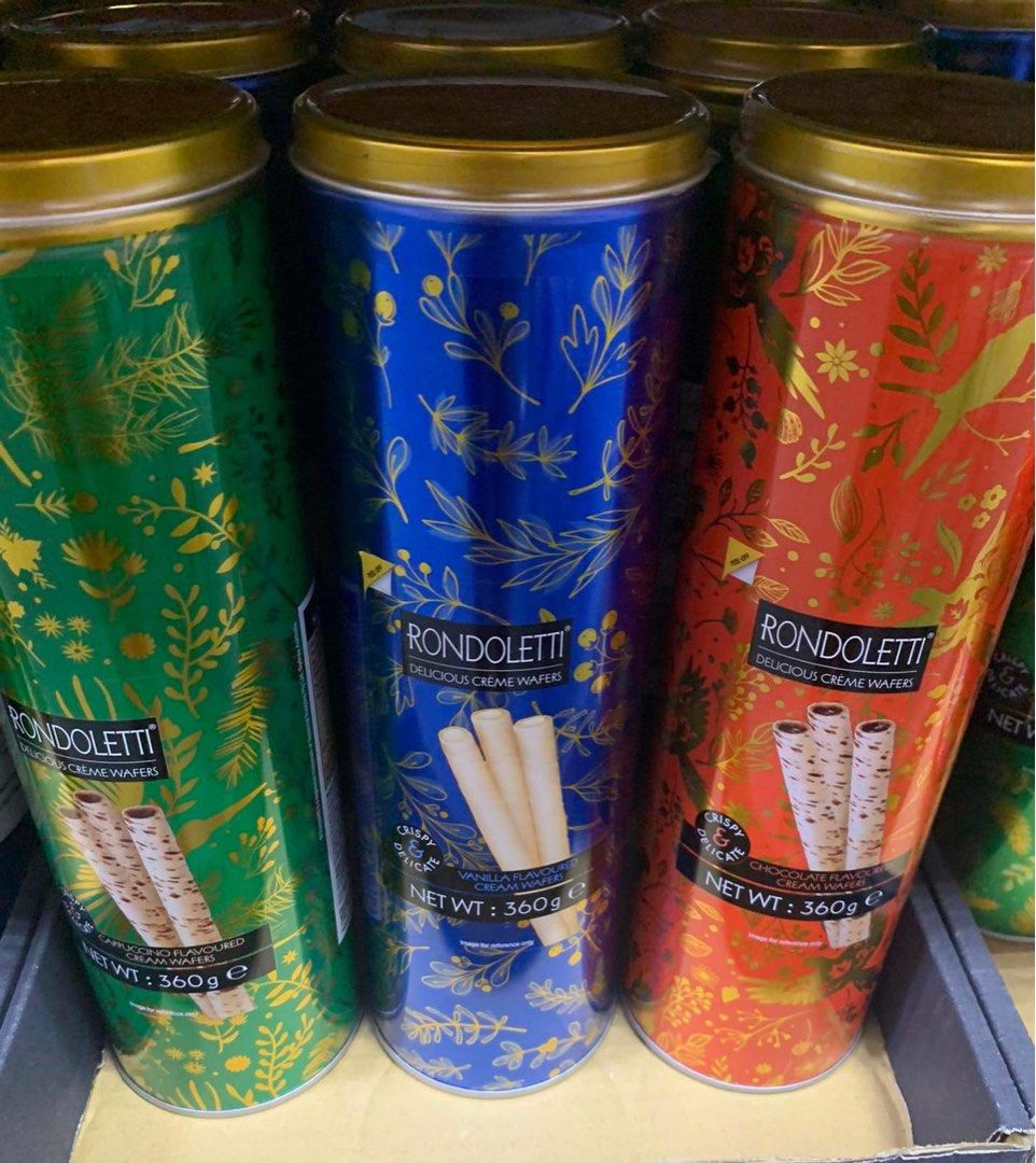 RONDOLETTI ASSORTED WAFER (CHOCO,CAPPUCCINO, VANILLA), Food & Drinks ...