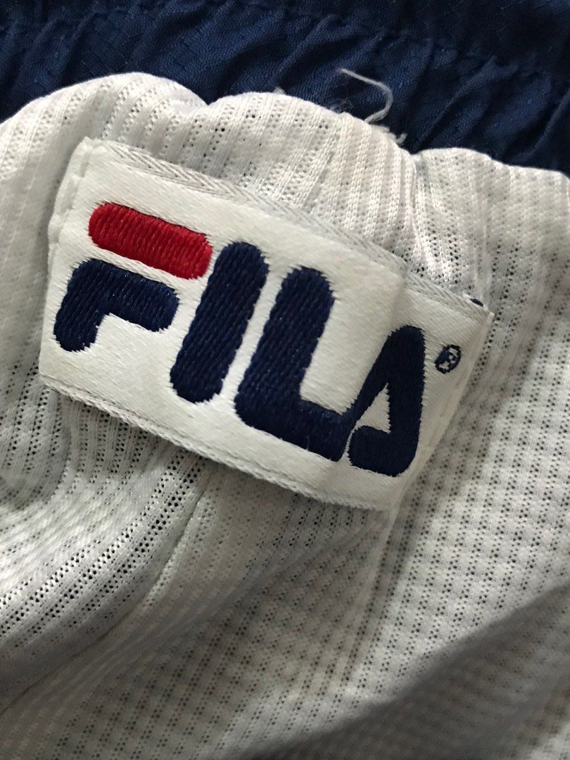 Royal blue Fila track pants, Women's Fashion, Bottoms, Other Bottoms on ...