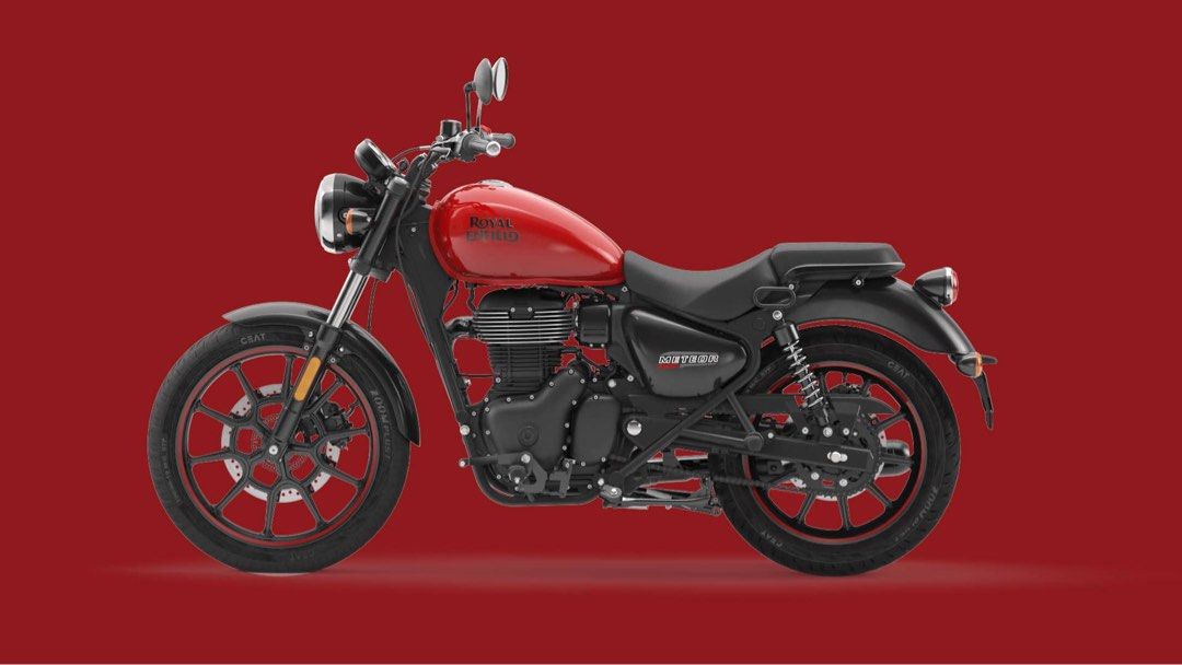 Royal Enfield Meteor 350 (Fireball Red), Motorbikes, Motorbikes for ...