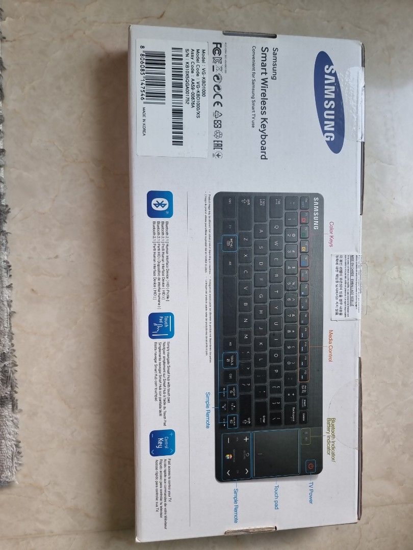 Samsung wireless keyboard, Computers & Tech, Parts & Accessories ...