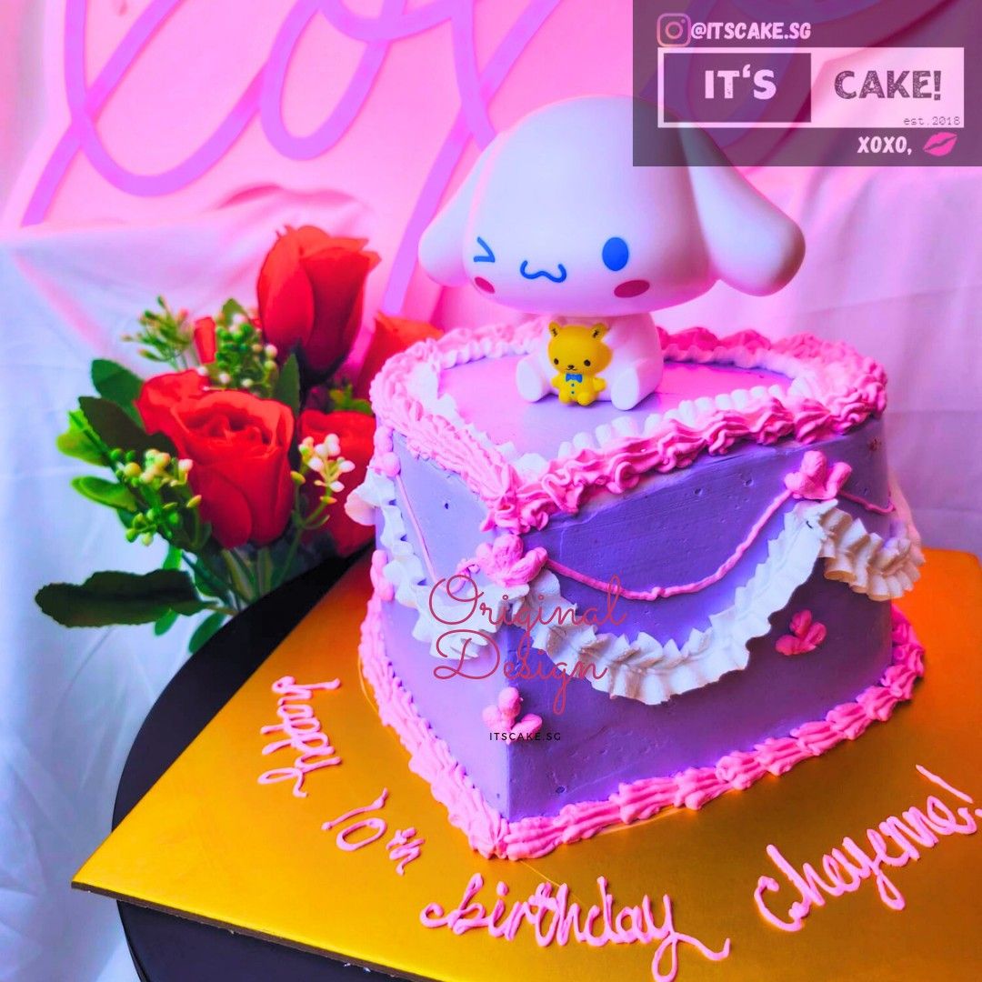 Sanrio Cakes, Food & Drinks, Homemade Bakes on Carousell