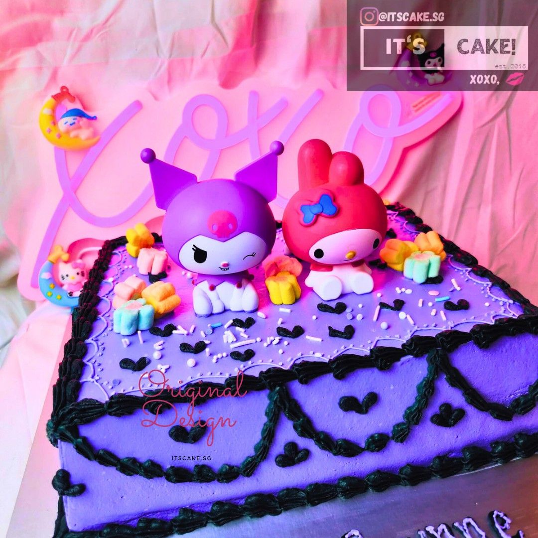 Sanrio Cakes, Food & Drinks, Homemade Bakes on Carousell