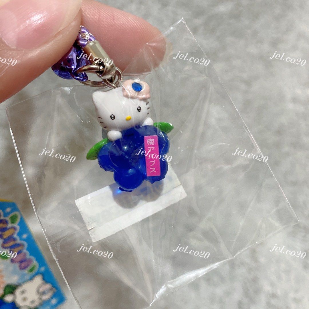 Sanrio Gotochi Hello Kitty Grapes Charms Keychain, Hobbies & Toys, Toys ...