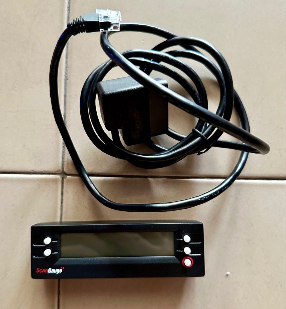 ScanGauge 2 OBDII vehicle monitor, Car Accessories, Accessories on ...