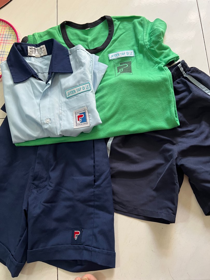 PeiYing School uniform, Babies & Kids, Babies & Kids Fashion on Carousell