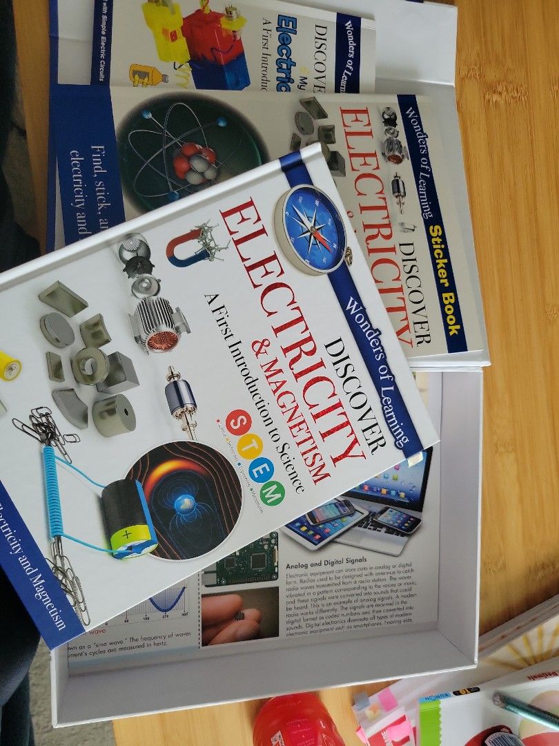 Science kit - Robotics and Electricity and Magnetism, Hobbies & Toys ...