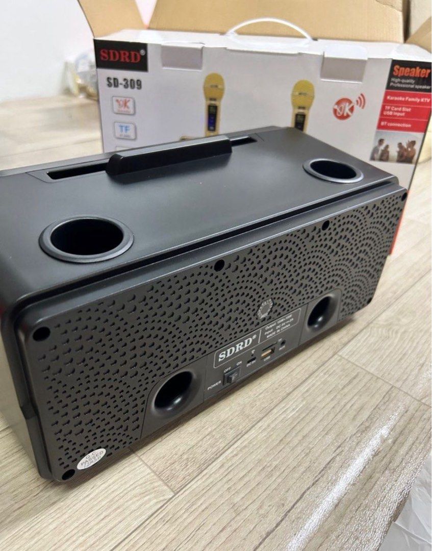 SDRD Mic and Speaker set, Audio, Microphones on Carousell
