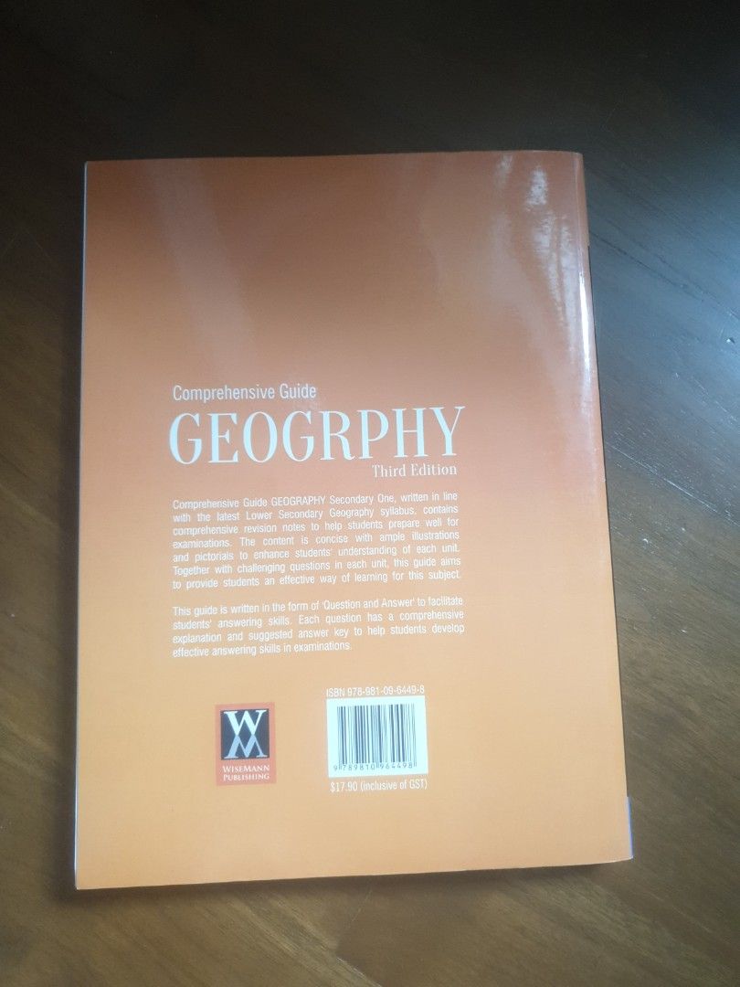 Sec 1 Geography assesment book, with notes ., Hobbies & Toys, Books ...
