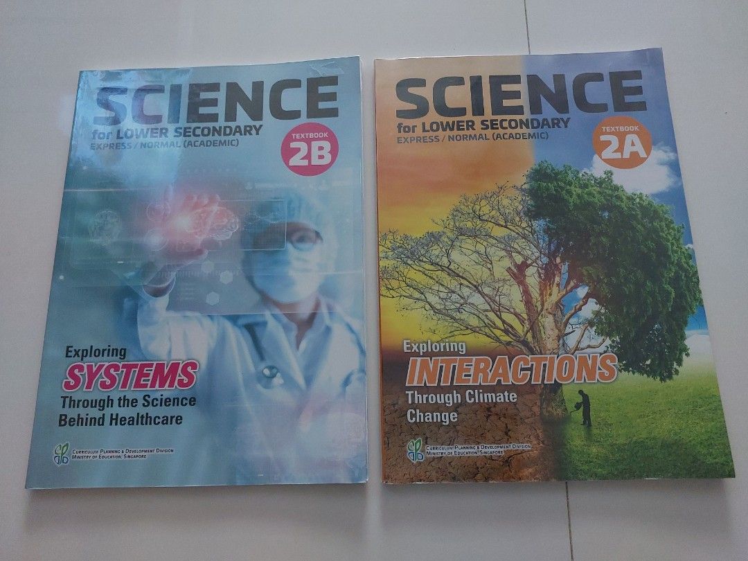 Sec 2 - Lower Secondary Science Textbooks, Hobbies & Toys, Books ...