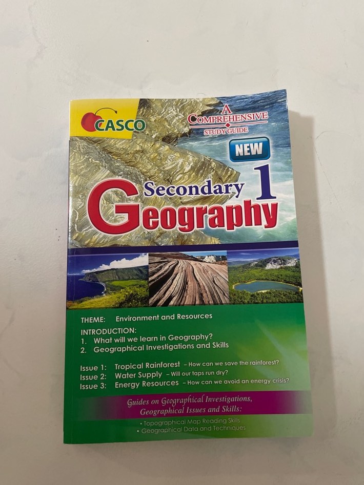 Secondary 1 Geography Study Guide, Hobbies & Toys, Books & Magazines ...
