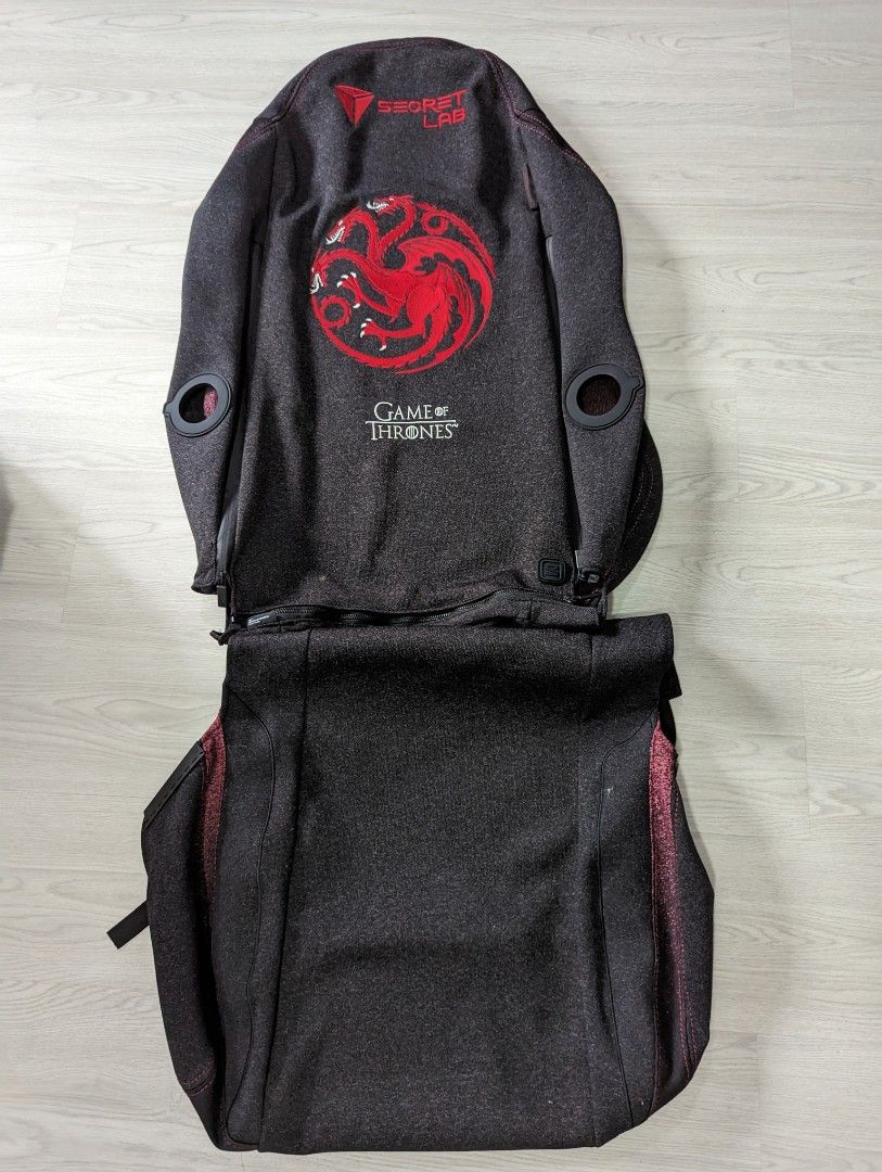 Secretlab TITAN Evo (Small) Skin - House Targaryen, Furniture & Home ...