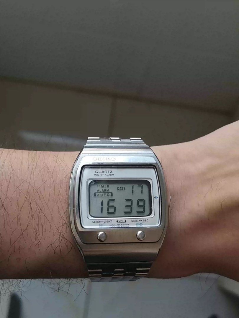 Seiko Digital Alarm Watch, Men's Fashion, Watches & Accessories ...
