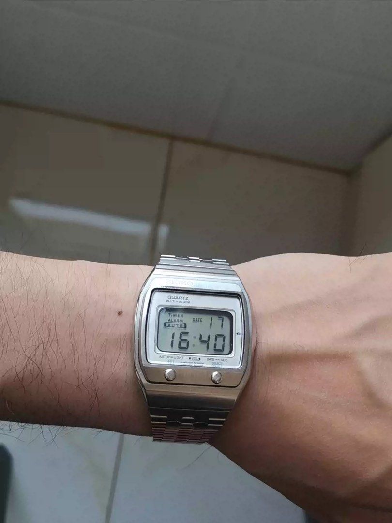 Seiko Digital Alarm Watch, Men's Fashion, Watches & Accessories ...