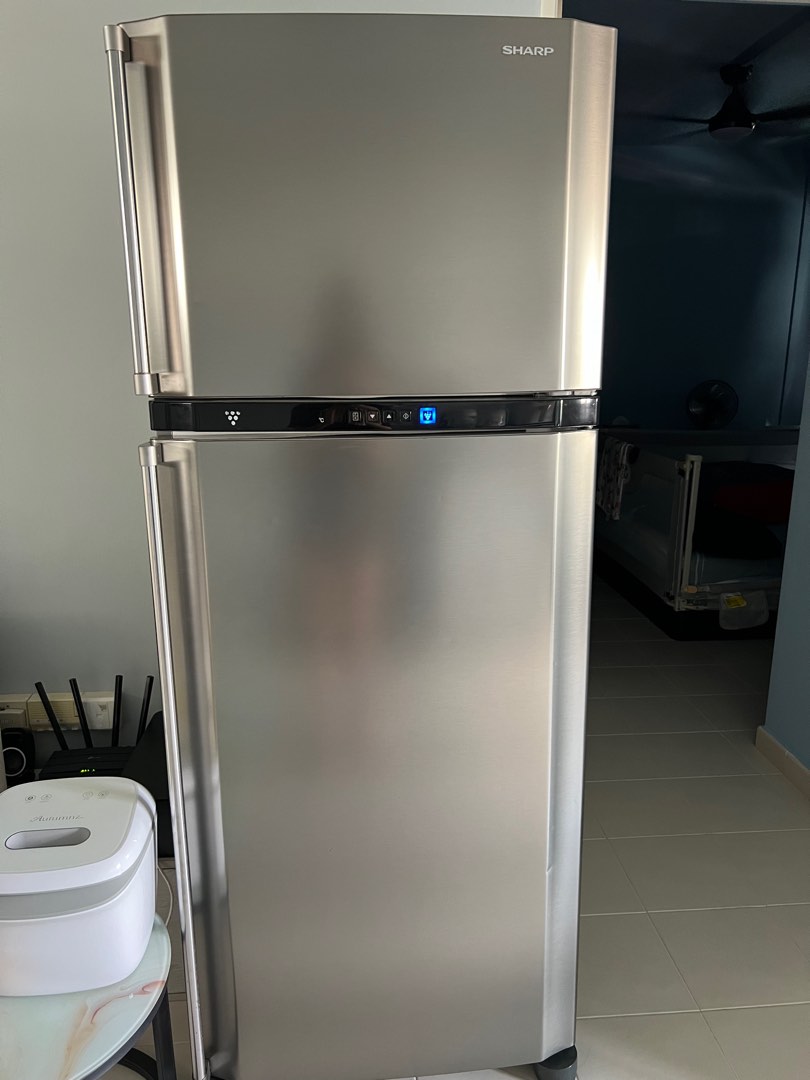 Sharp Fridge SJ-PT47R-HS, TV & Home Appliances, Kitchen Appliances ...
