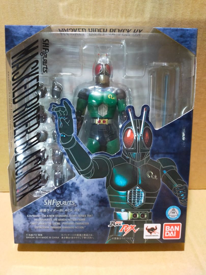 S.H.Figuarts KAMEN RIDER BLACK RX and ACROBATTER SET, Hobbies & Toys ...