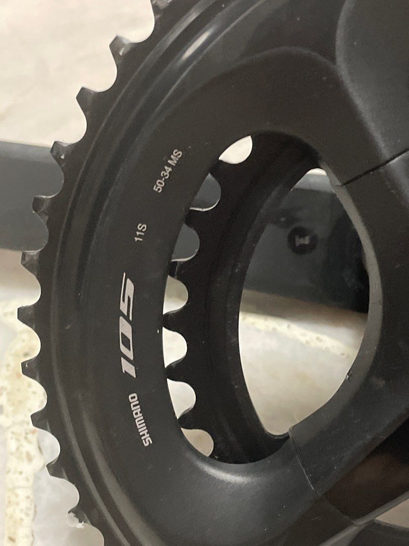 Shimano 105 crankset, Sports Equipment, Bicycles & Parts, Parts ...