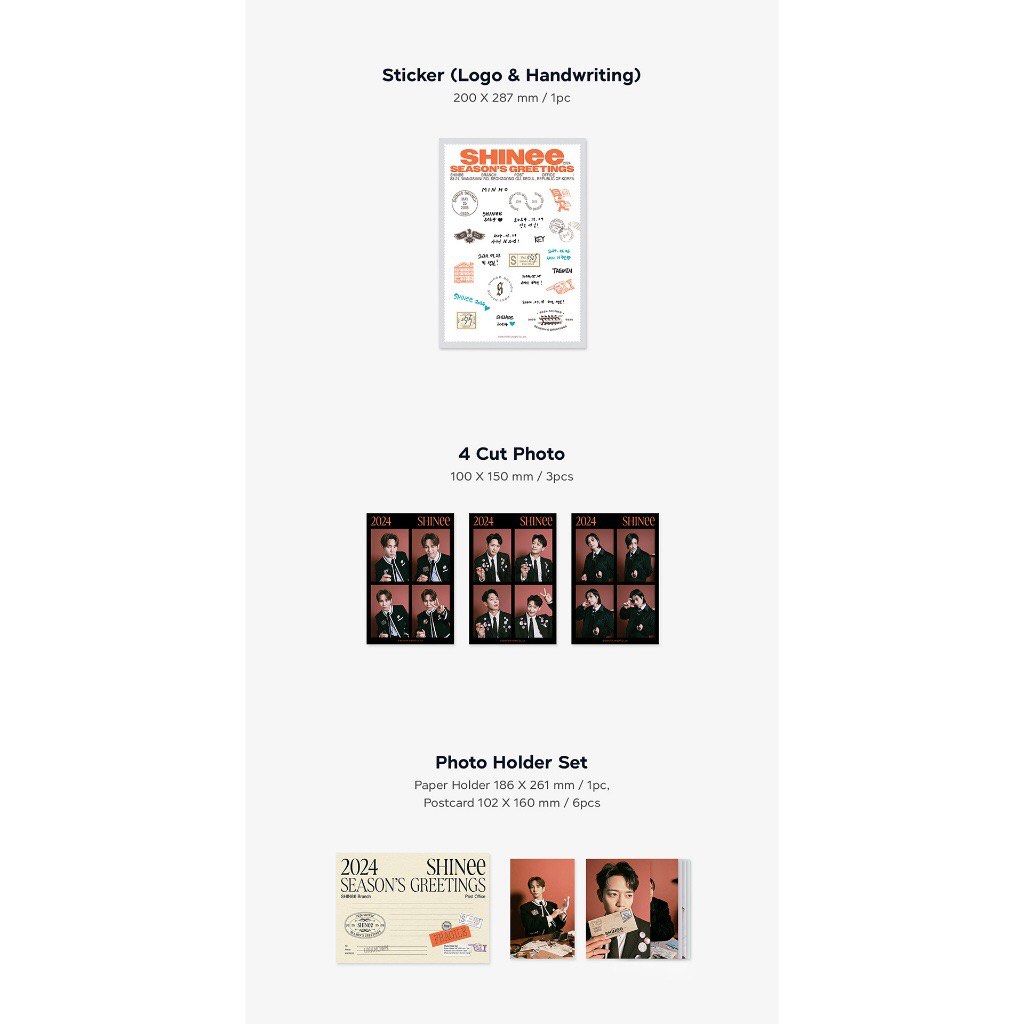 SHINEE - 2024 SEASON'S GREETINGS, Hobbies & Toys, Collectibles ...