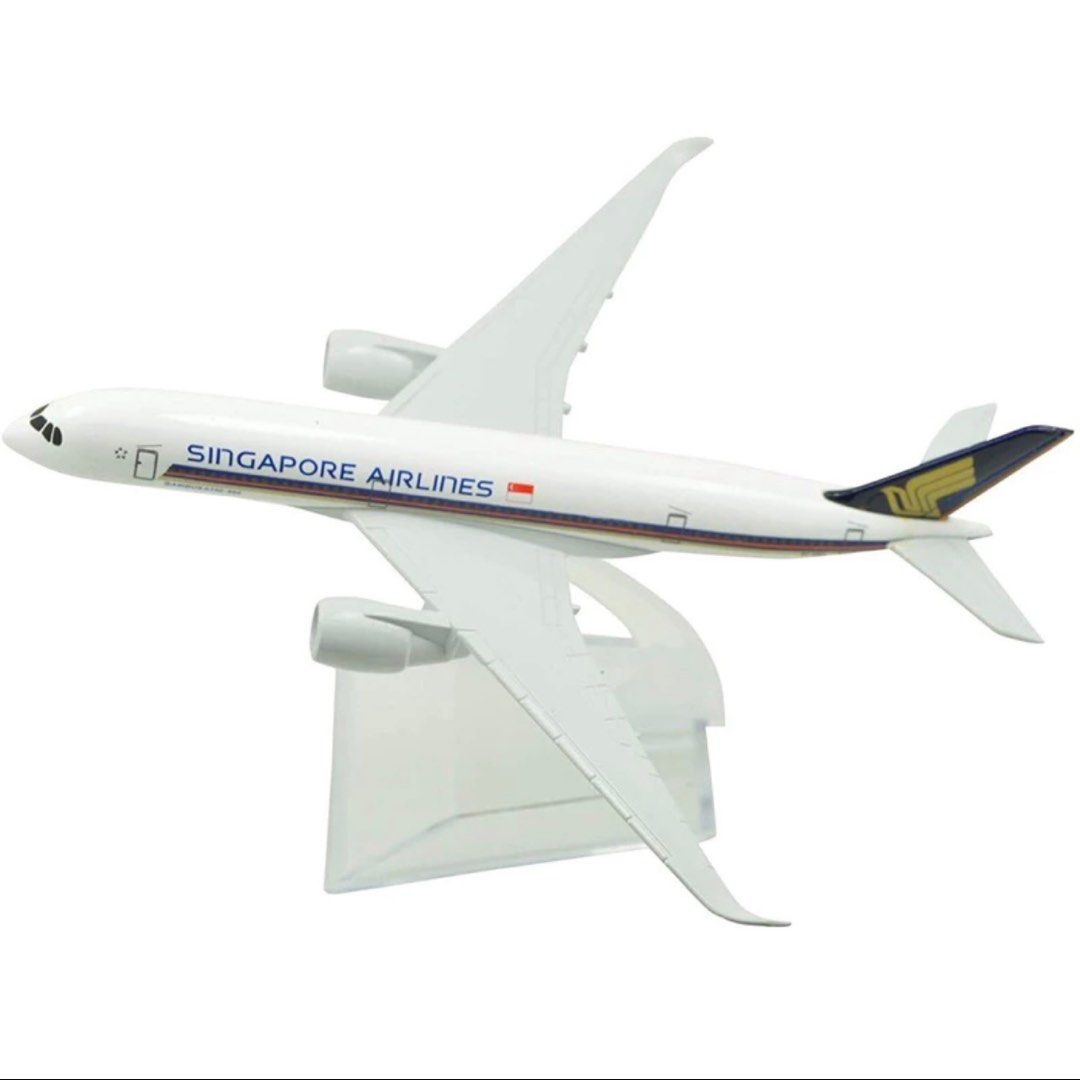 Singapore Airlines Airbus A350 Plane Model, Hobbies & Toys, Toys ...