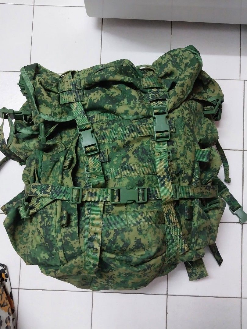 Singapore Army SAF Backpack/Rucksack, Men's Fashion, Bags, Backpacks on ...