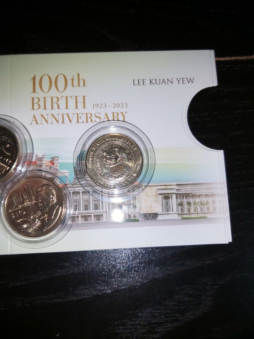 Singapore commemorative coin LKY 100years birthday coin - 10pieces ...