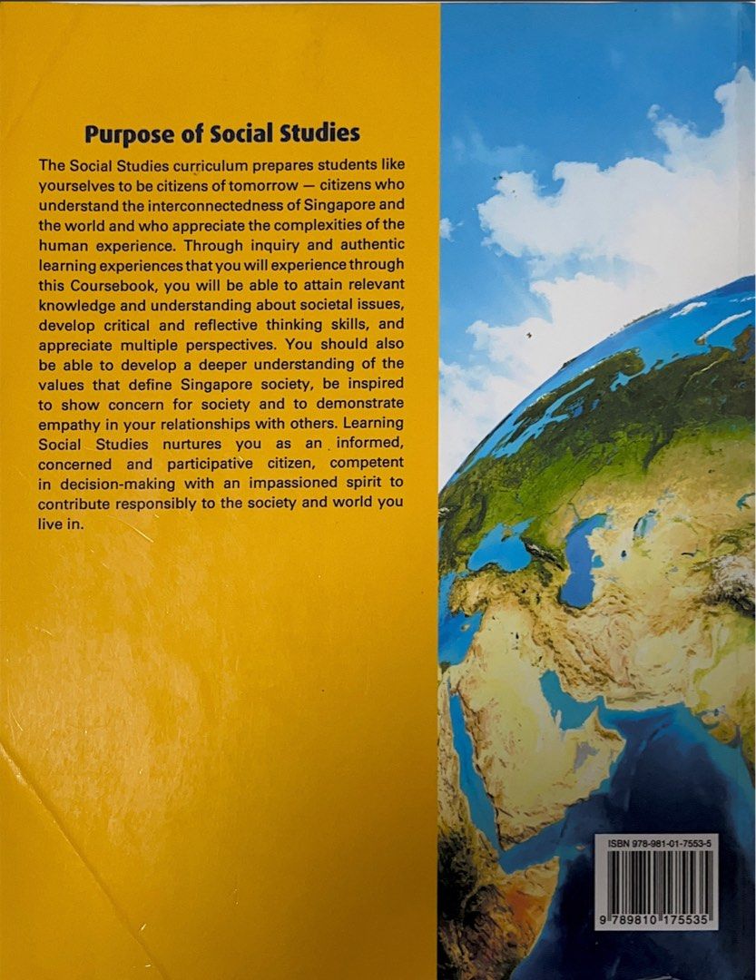 Social Studies Textbook, Hobbies & Toys, Books & Magazines, Textbooks ...