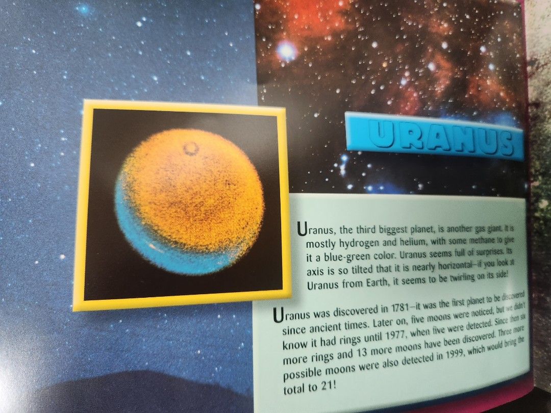 Solar System 3D Planet Book, Hobbies & Toys, Books & Magazines ...