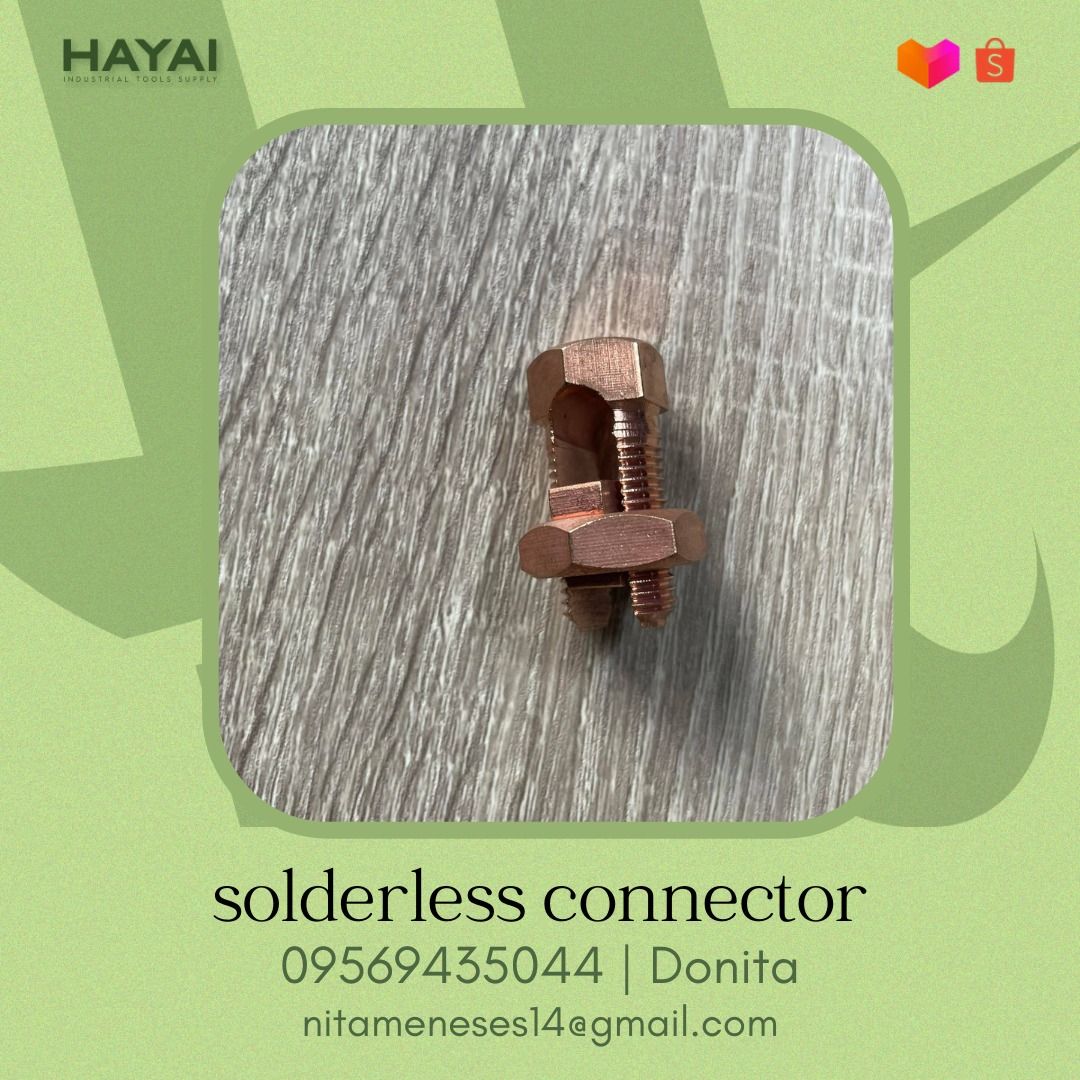 solderless connector, Commercial & Industrial, Industrial Equipment on ...