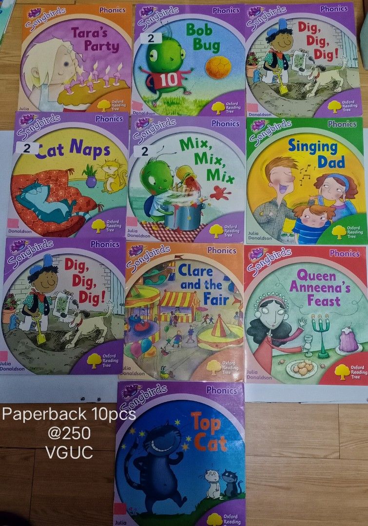 Songbird Phonics Set, Hobbies & Toys, Books & Magazines, Children's ...