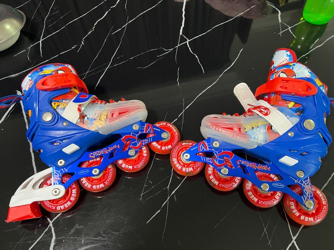 Spider-Man Rollerblades, Sports Equipment, Sports & Games, Skates ...
