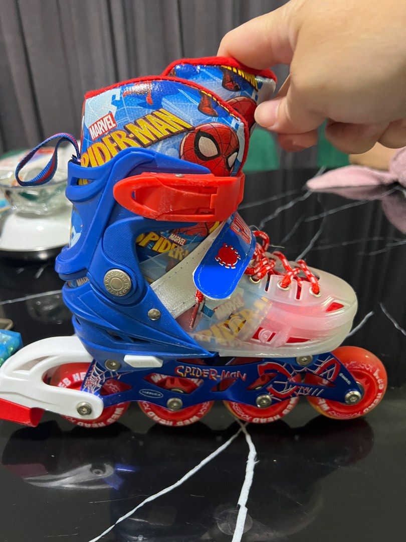 Spider-Man Rollerblades, Sports Equipment, Sports & Games, Skates ...