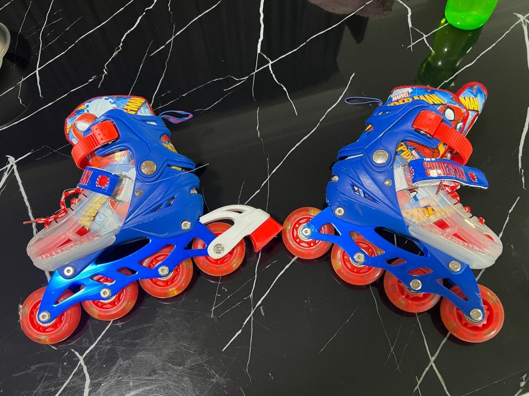Spider-Man Rollerblades, Sports Equipment, Sports & Games, Skates ...