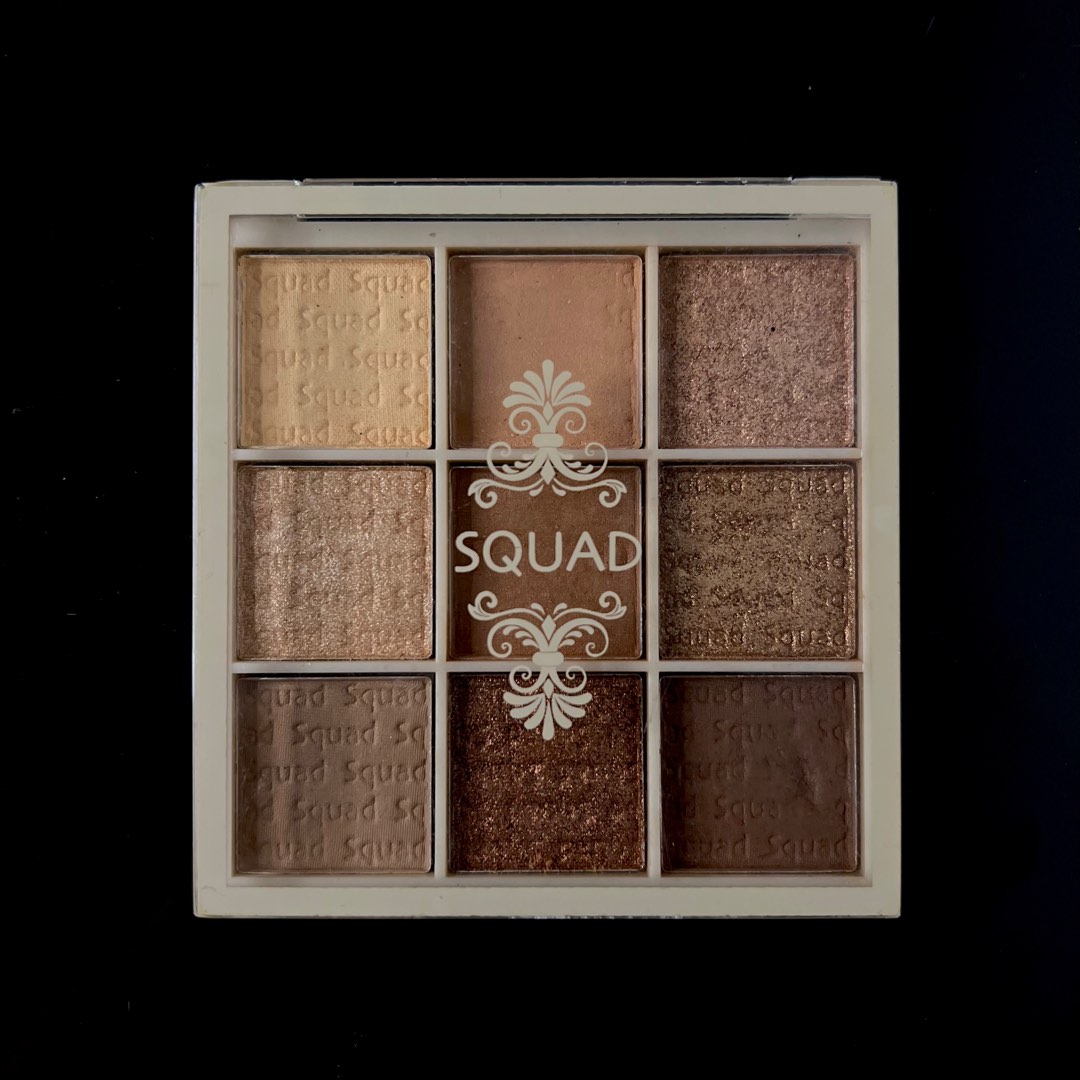 SQUAD Cosmetics Nude Eyeshadow Palette - Basic Neutrals, Beauty ...