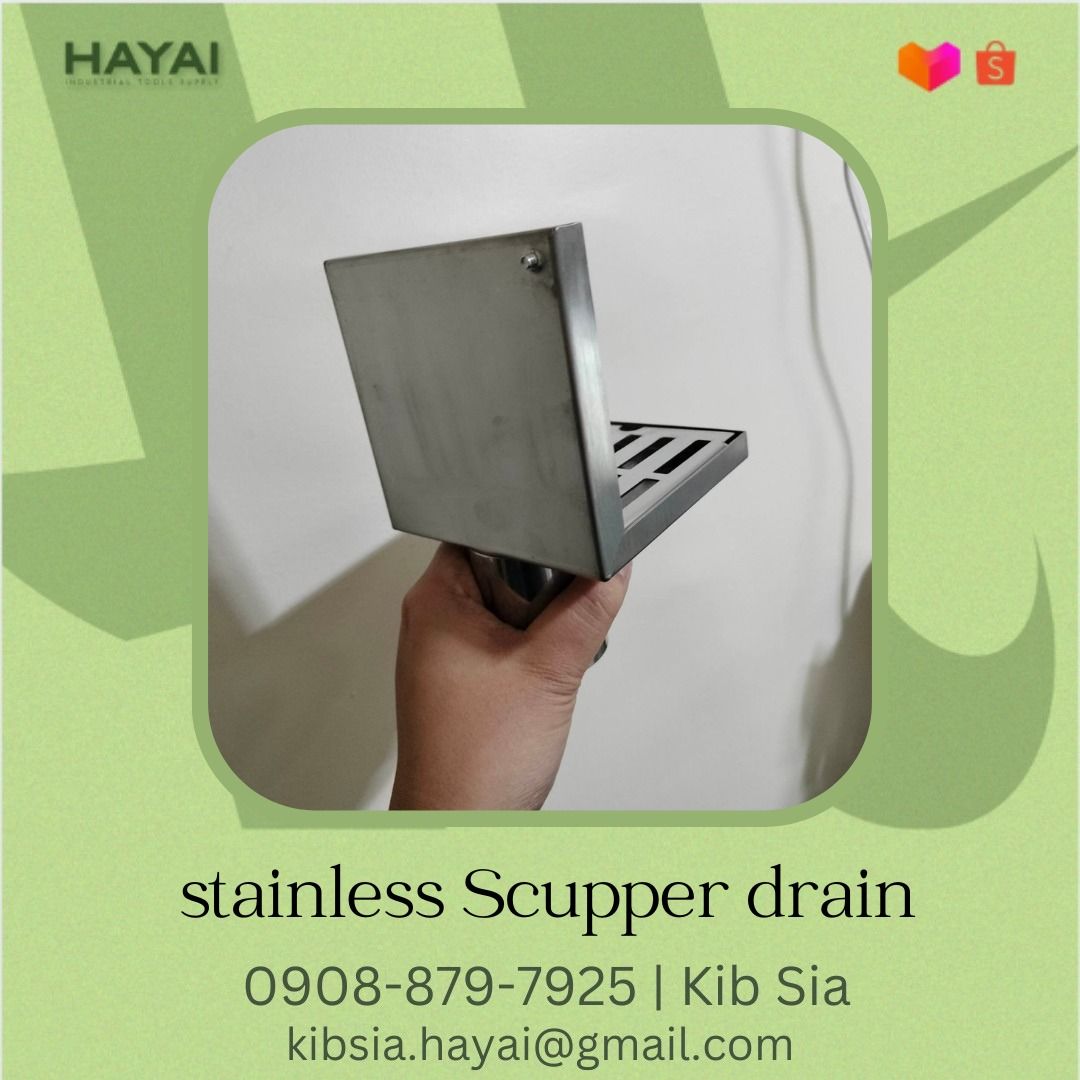 stainless Scupper drain, Commercial & Industrial, Industrial Equipment ...