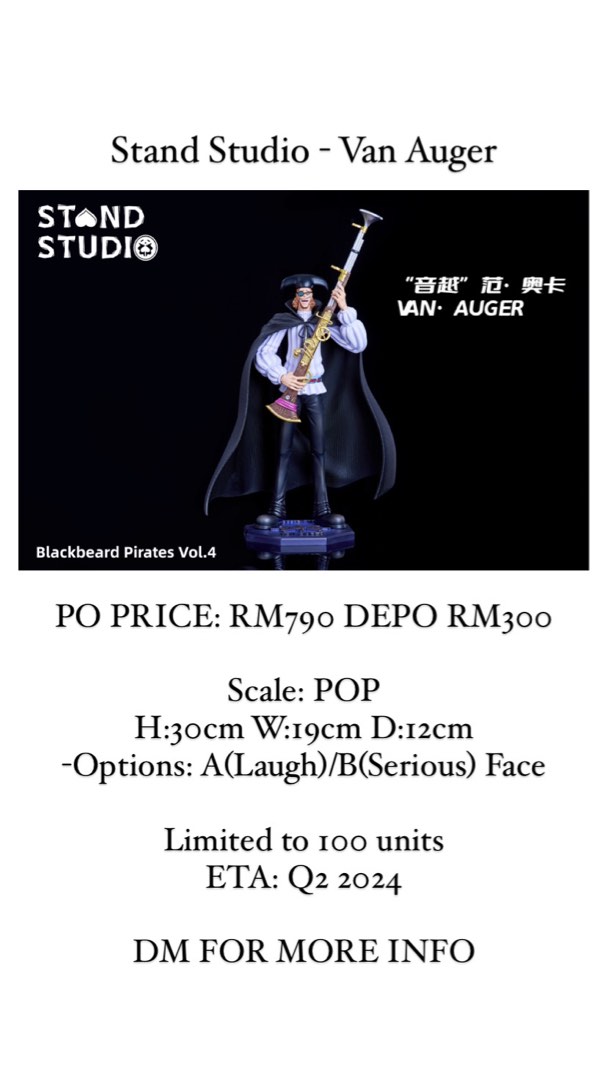 Stand Studio - Van Auger, Hobbies & Toys, Toys & Games on Carousell