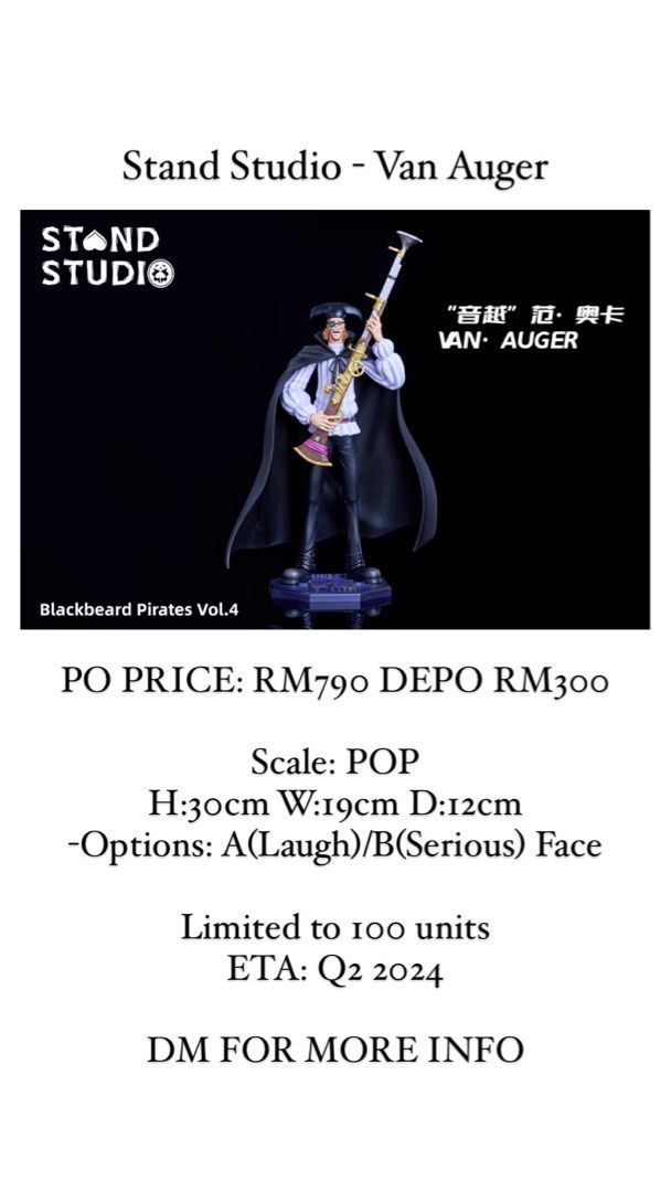 Stand Studio - Van Auger, Hobbies & Toys, Toys & Games on Carousell