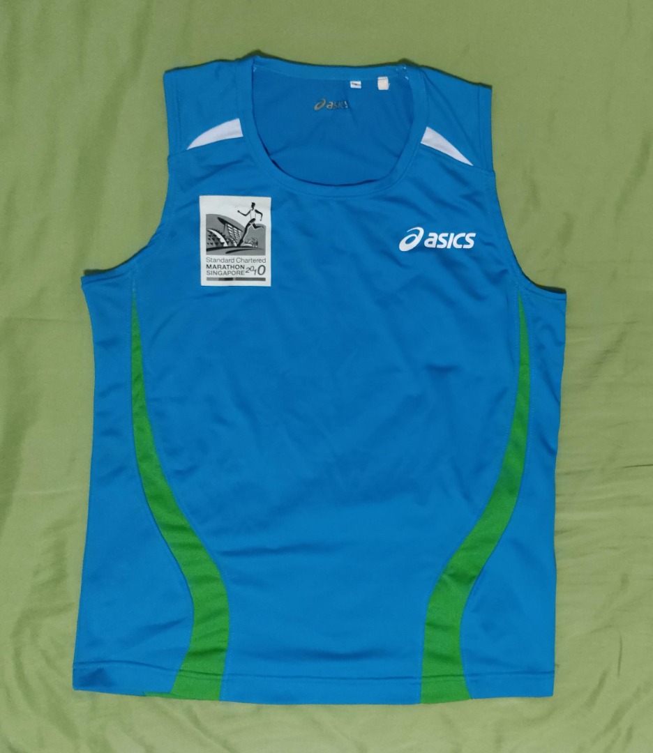 Standard Chartered Marathon 2010 Asics Dri Fit Running Singlet, Men's ...