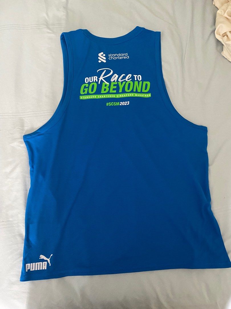 Standard chartered Singapore marathon (SCSM )2023 Singlet PUMA (Size L ...