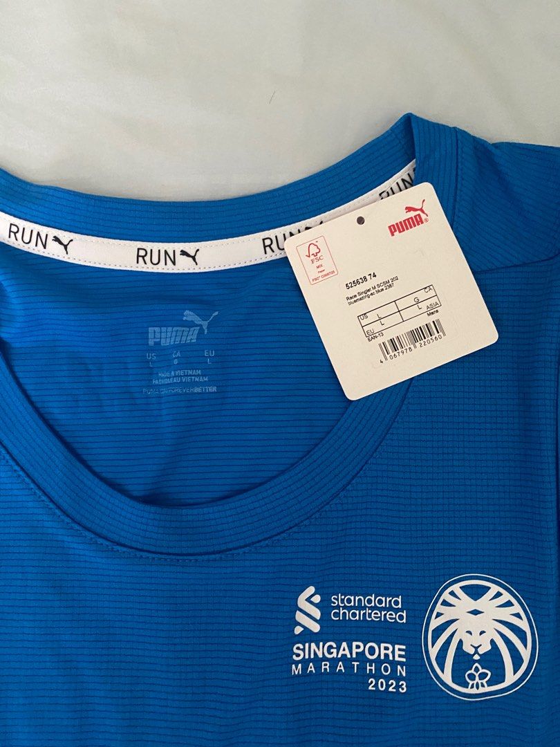 Standard chartered Singapore marathon (SCSM )2023 Singlet PUMA (Size L ...