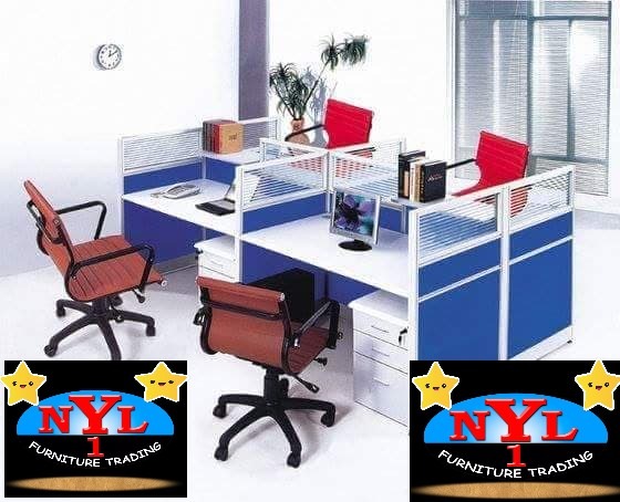 Standard Office Workstation Cubicle w/ Desk=OFFICE FURNITURE/PARTITION ...