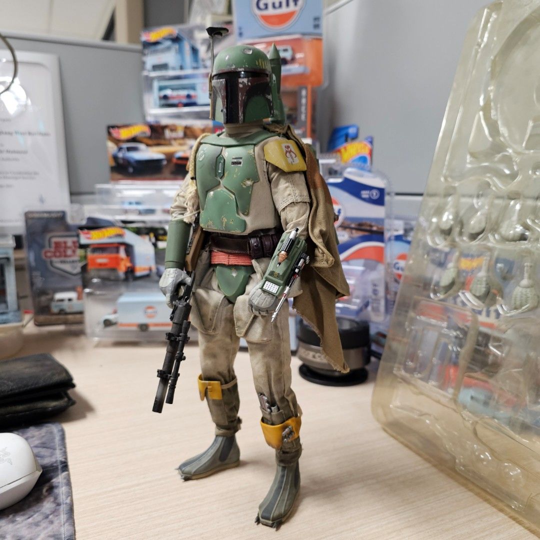 Star Wars Sideshow 1/6 scale ESB Boba Fett, Hobbies & Toys, Toys ...