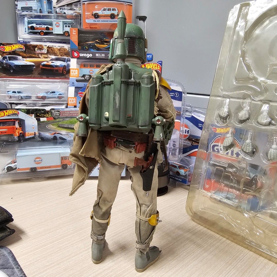 Star Wars Sideshow 1/6 scale ESB Boba Fett, Hobbies & Toys, Toys ...